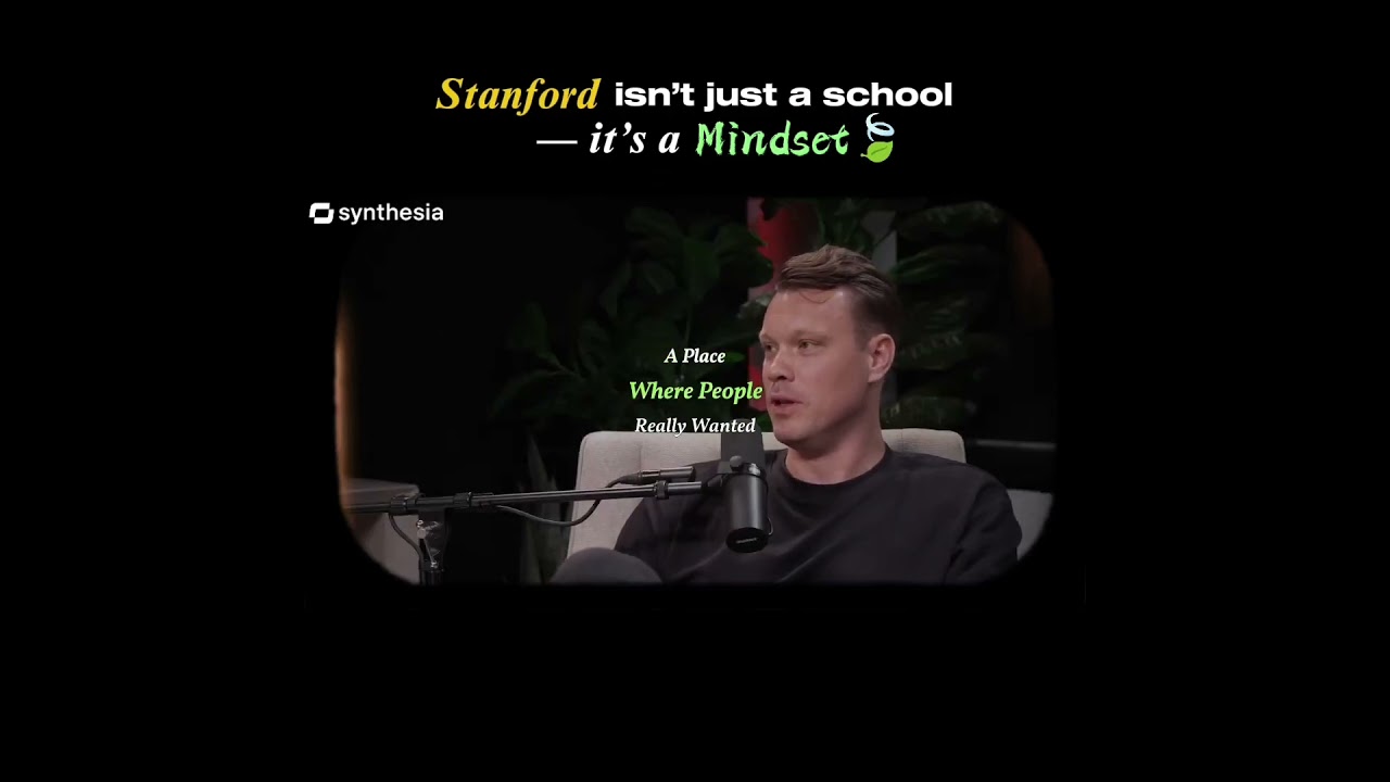 Every test, every problem set — part of a bigger plan.#stanford #hdinhdpodcast@HDinHDPodcast