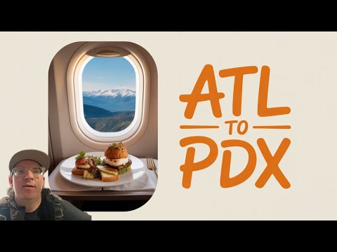 First time flying first class from Atlanta to Portland on Alaskan Airlines