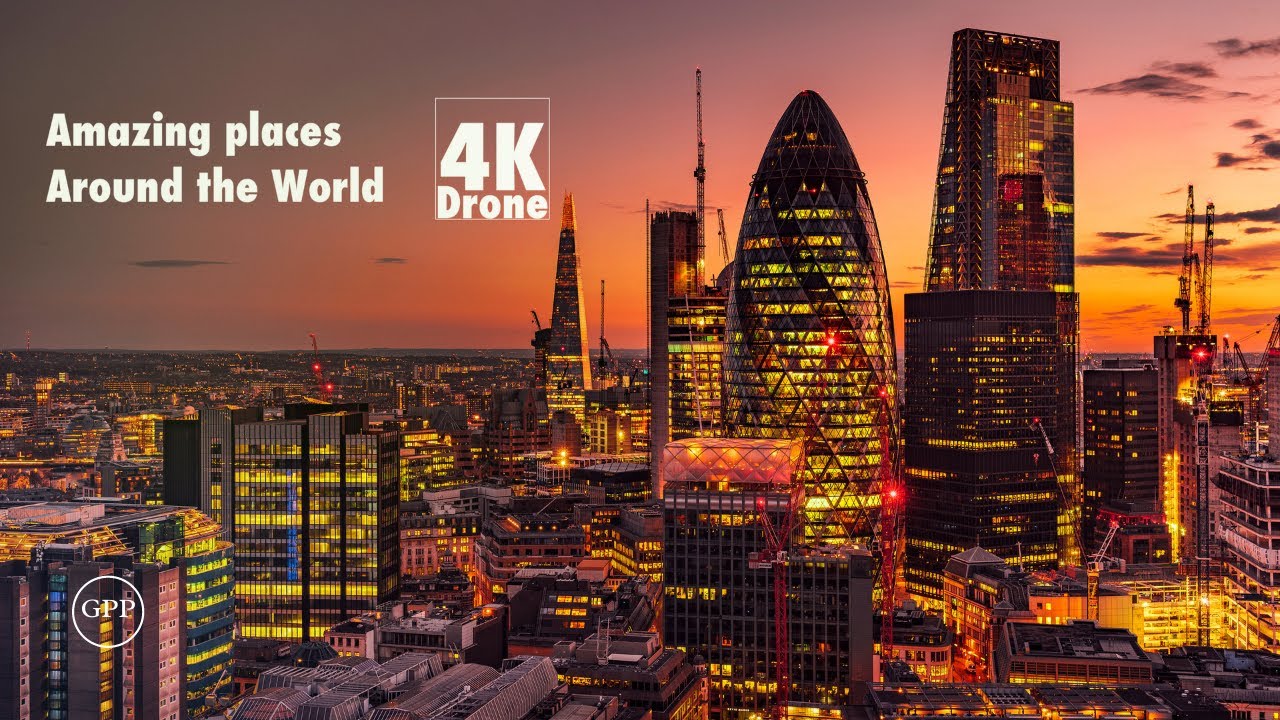 4K UHD Drone Footage Around the World