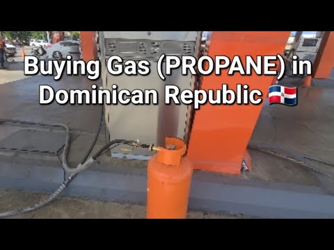 Buying Gas in Dominican Republic