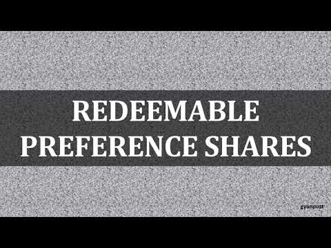 FEATURES OR CHARACTERISTICS OF PREFERENCE SHARES