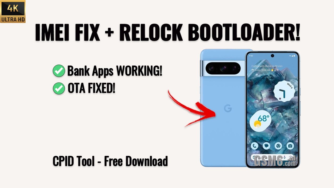 Pixel 7/8/9/Fold ULTIMATE Guide: Unlock → Root → IMEI Fix → Relock → 100% Bank/WhatsApp Working!