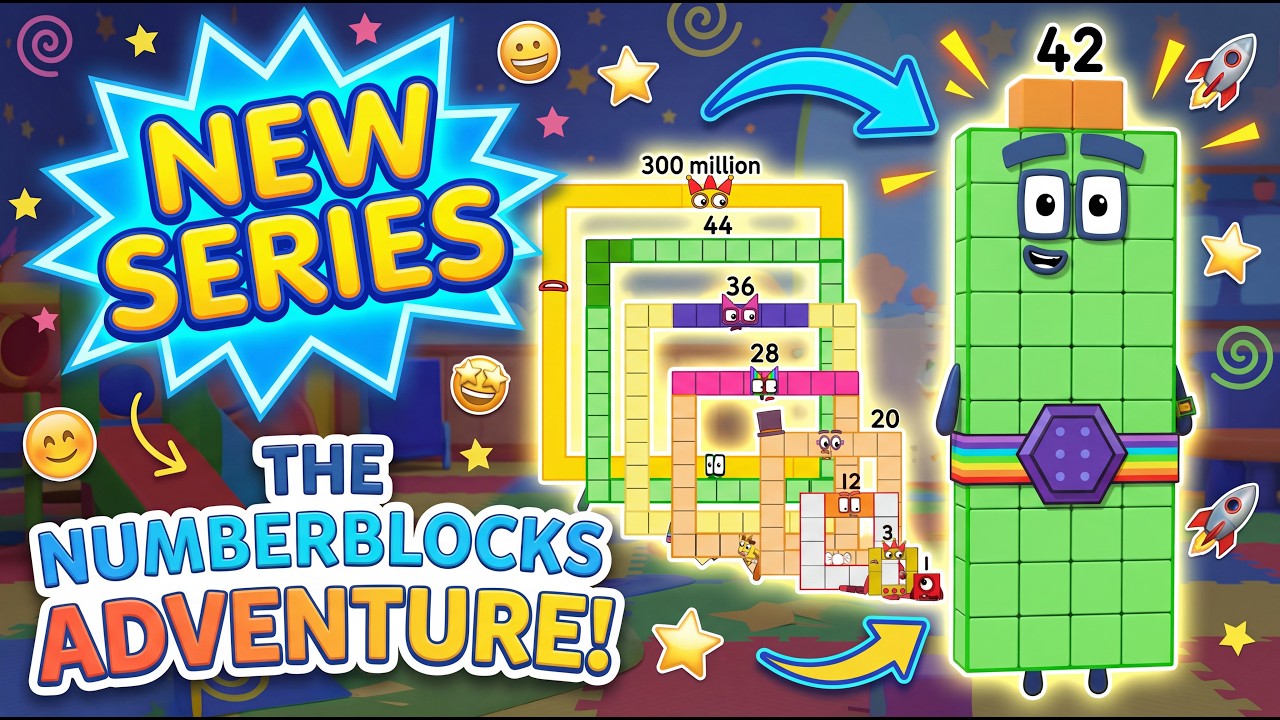 Numberblocks Math: Learn Adding Numbers | Numberblocks Sneezes | LEVEL 2 | #673