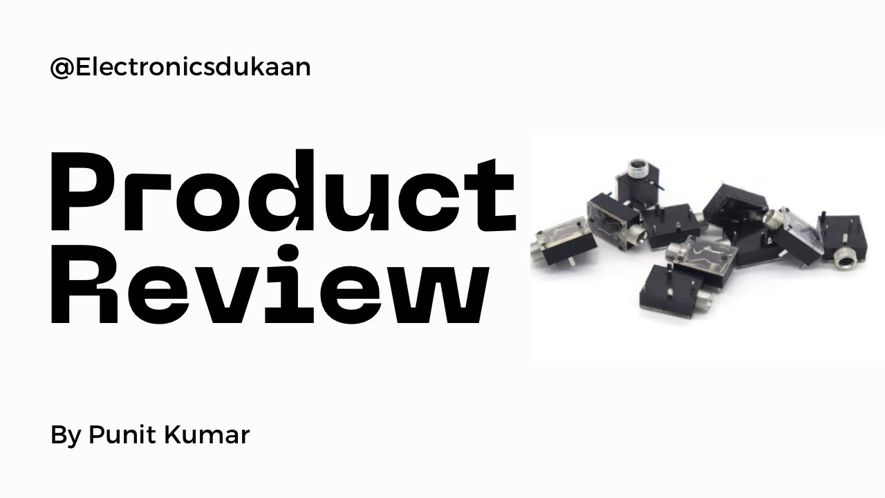 3.5mm stereo audio jack socket @electronicsdukaan