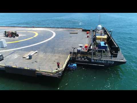 spacex launching pad barge 2