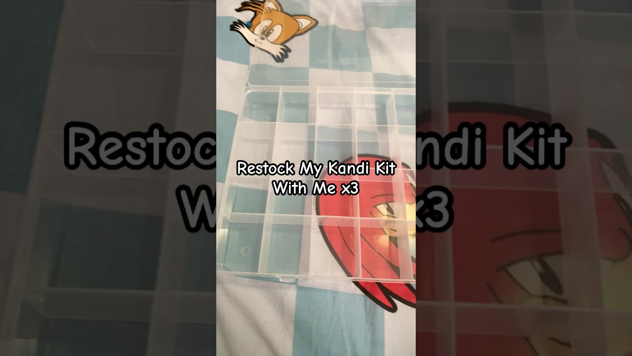 Restock My Kandi With Me #kandi #smallbusiness #scenekid #scenecore #kandikid #scene #preppy