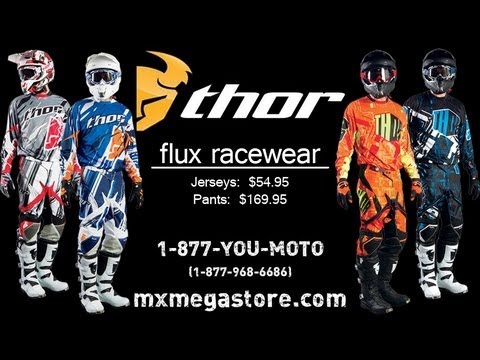 2014 Thor Flux Mx/Motocross/Off-Road Jersey/Pant Review