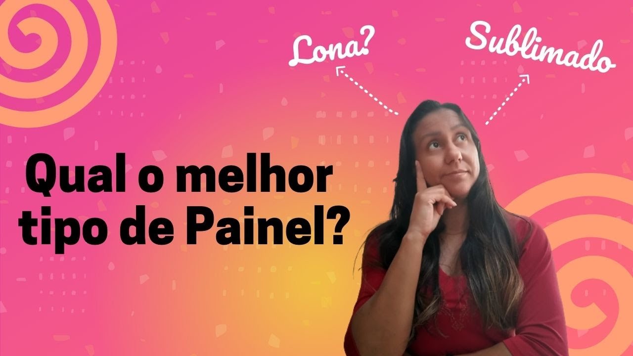 PAINEL DE LONA X PAINEL DE TECIDO