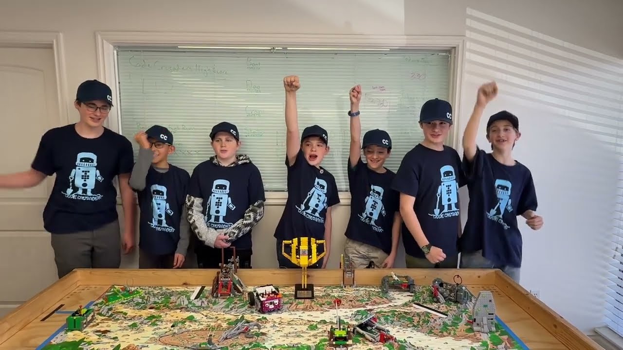 Our FIRST LEGO League Team, Code Crusaders, is headed to Worlds!