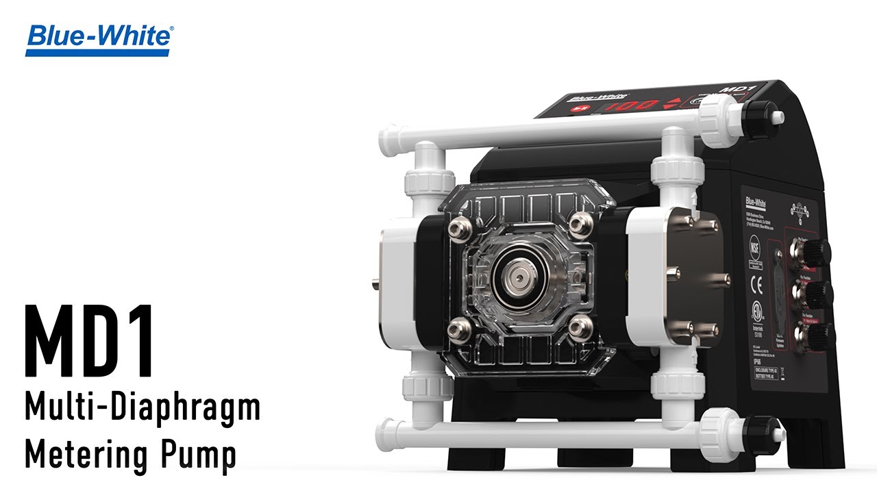 The Enhanced CHEM-FEED® MD1 - Multi-Diaphragm Metering Pump