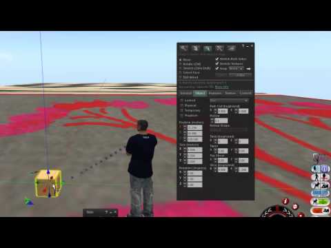 Second Life The Build Editor Menu 01