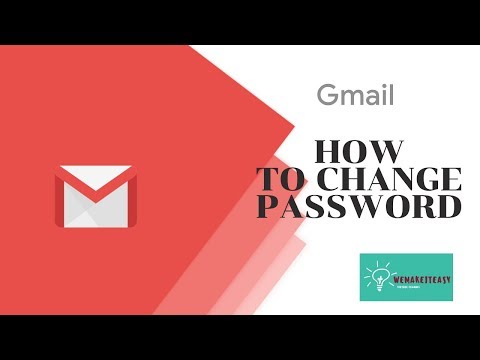 How to change Gmail Password - Google Account 2021