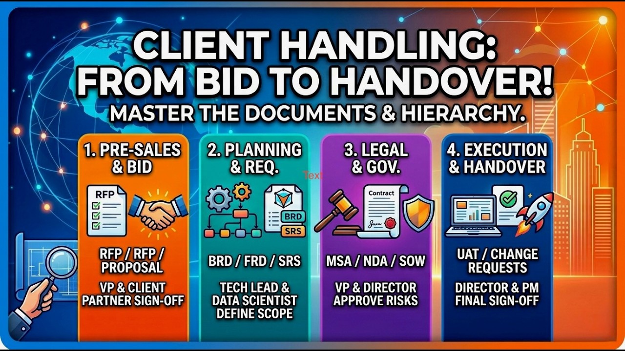 End-to-End Client Engagement Lifecycle: Documentation and Hierarchy Mapping