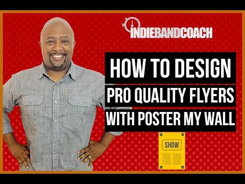 How to Design A Music Flyer with PosterMyWall (For DIY Musicians)