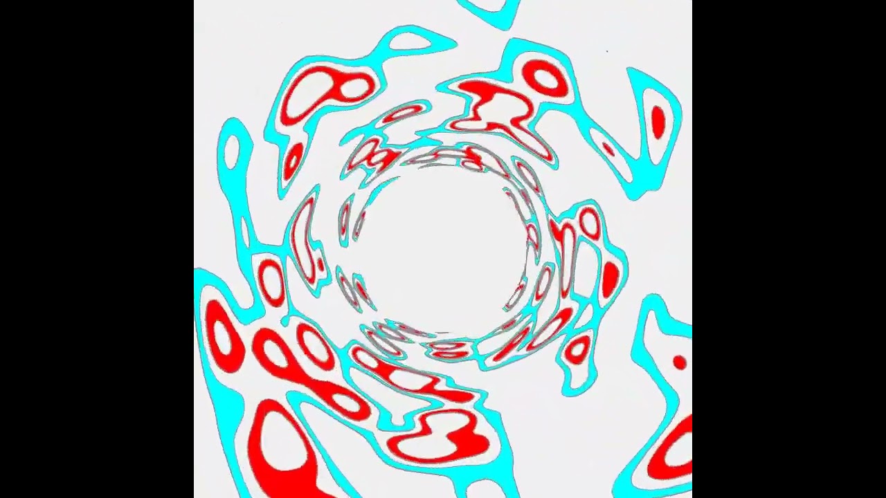 Twin color. #creativecoding #openframeworks #プログラミング #art