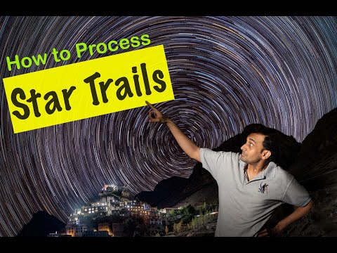 How To Process Star Trail Pictures
