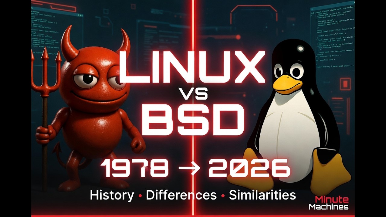 Linux vs BSD: The Complete Story – History, Differences, Similarities & Which to Choose in 2026