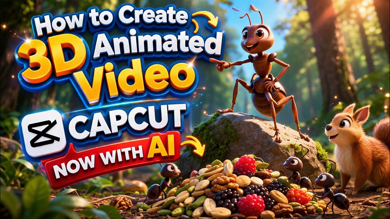 How to Create Animated Stories with CapCut AI Video Maker (Step by Step)