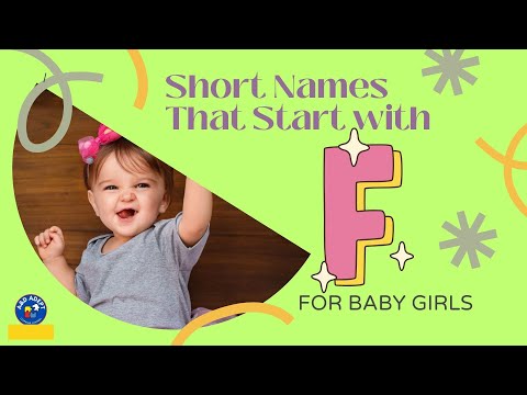 Top 20 Short Names That Start with F for Baby Girls