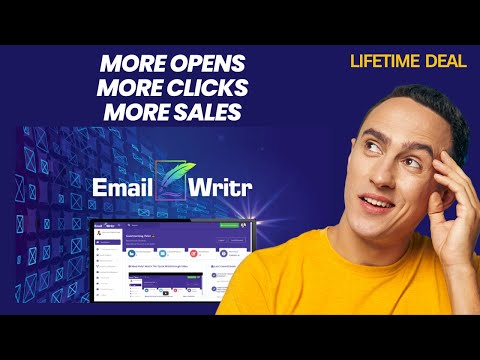 EmailWritr Lifetime Deal I Automatically Generate Emails that Boost Open Rates, Engagements & Sales