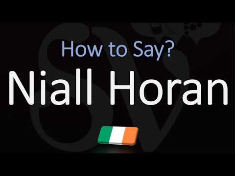 How to Pronounce Niall Horan? (CORRECTLY) Irish Singer Name Pronunciation