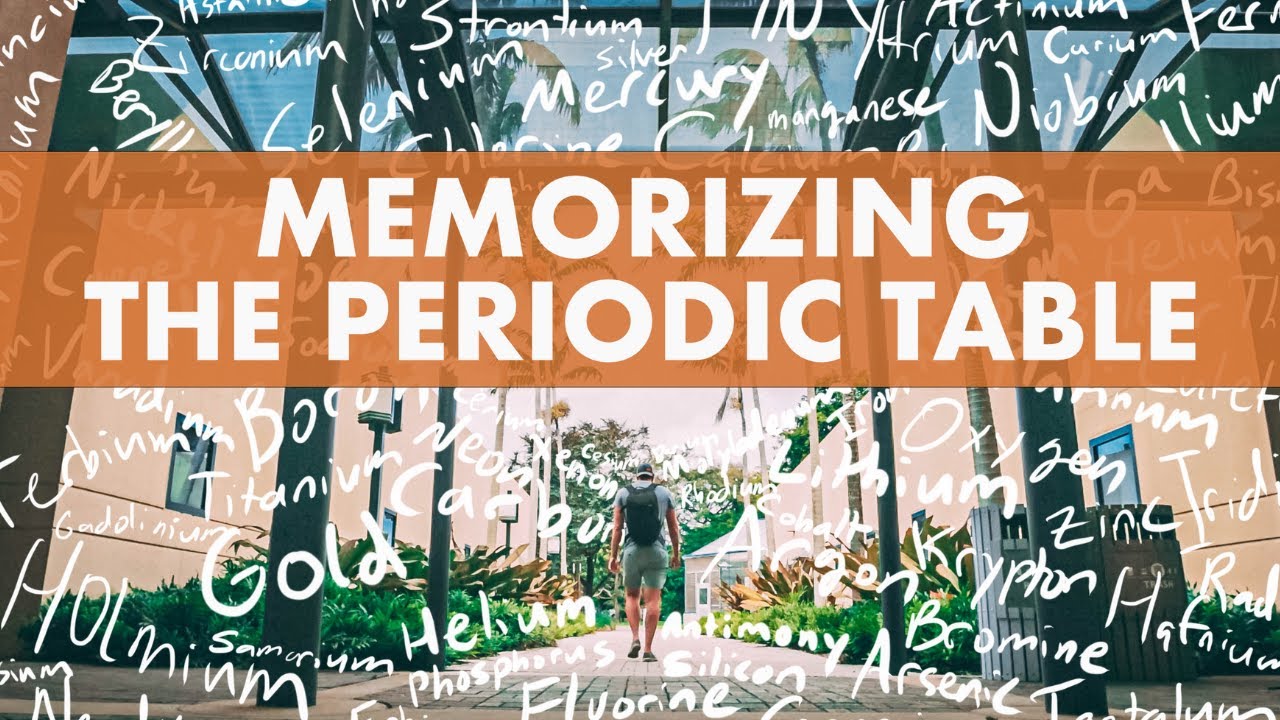 Periodic Table - General Memory Chat - Art of Memory Forum