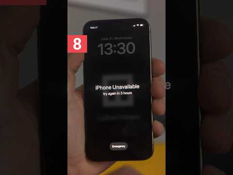 What happens to your iPhone when you forget passcode?