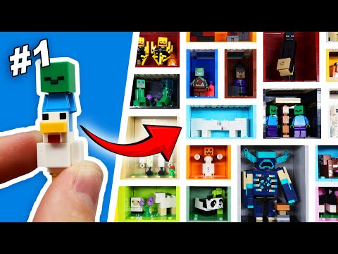 Trapping EVERY LEGO Minecraft mob...