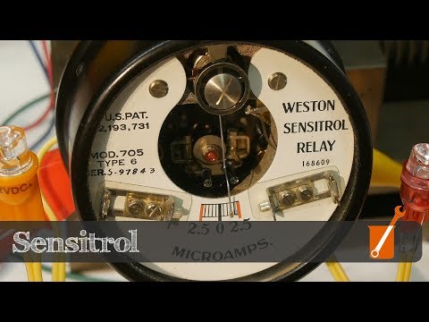Vintage electrical tech - Weston Sensitrol Relay