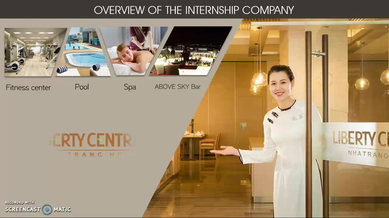 Internship report powerpoint demo1