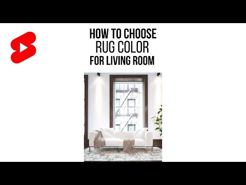 How to Choose Rug Color for Living Room