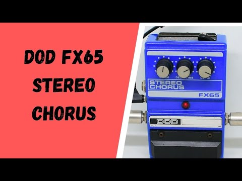 DOD FX65 Stereo Chorus - ranked #25 in Chorus Effects Pedals | Equipboard