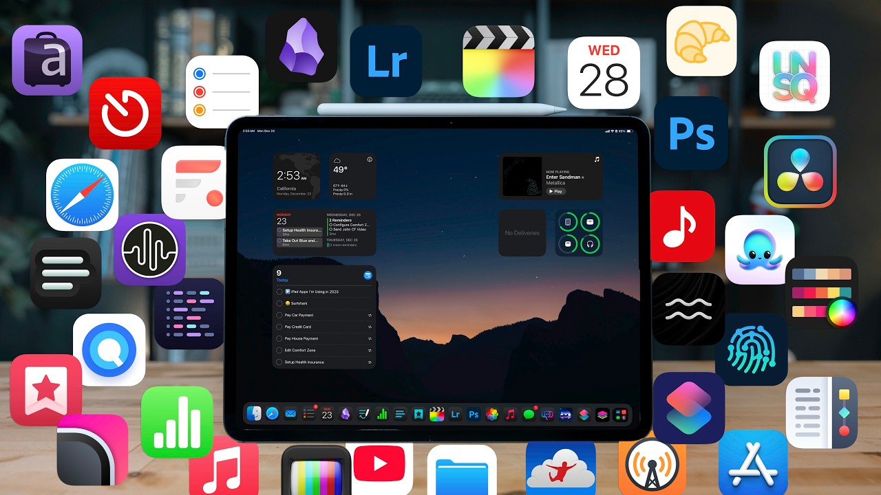 Every iPad App I Am Using in 2025