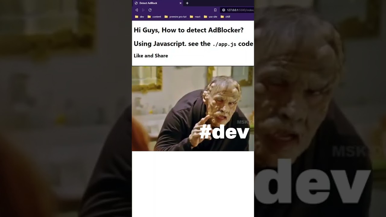 How Does Ad-Blocker Detector Work? | Using JavaScript | Interesting Truth | In a Minute