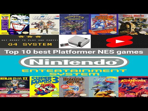 Top 10 best Platformer NES games #Shorts