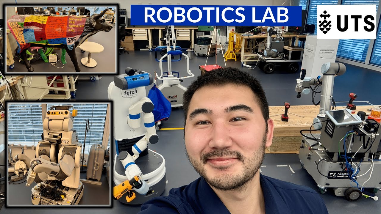 Inside UTS Robotics Lab: Robots and Projects