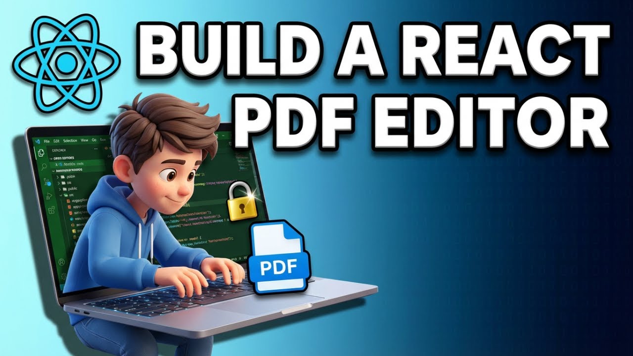 Build a React.js Client Side PDF Editor to Annotate,Encrypt & Compress Using jsPDF,PDF LIB in TS