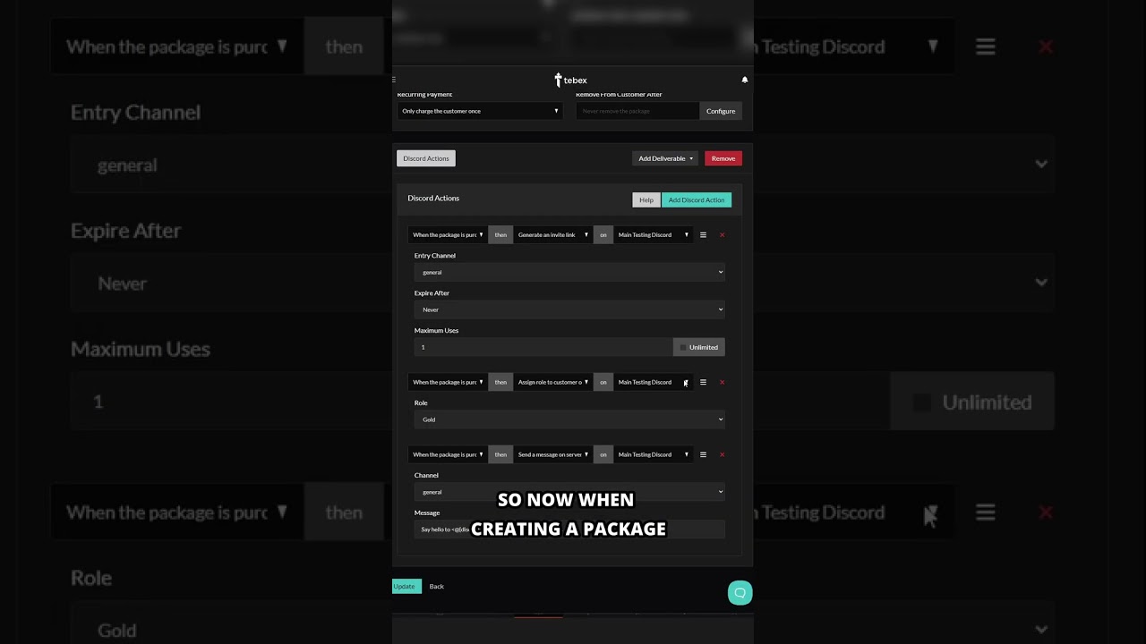 Tebex.io - Connect To Discord
