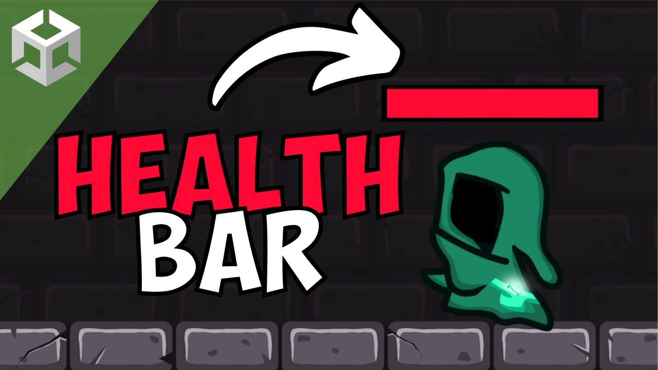 HEALTHBAR in Unity (That Changes Color Based On Gradient!) | Unity Tutorial