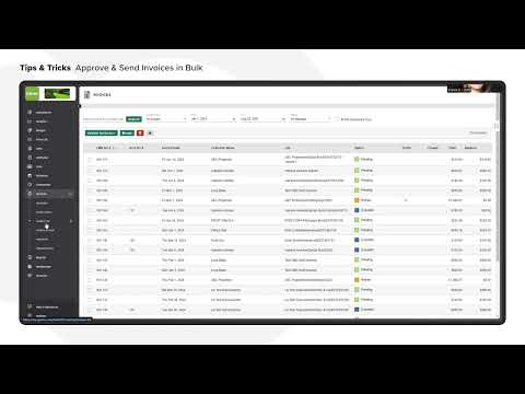 Approve & Send Invoices in Bulk