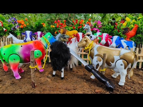 WADIDAU‼️PROSES POTONG SAPI LUCU KURBAN KAMBING KUDA SIMULASI POTONG SAPI KURBAN IDUL ADHA!!!