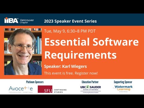 Essential Software Requirements - Karl Wiegers