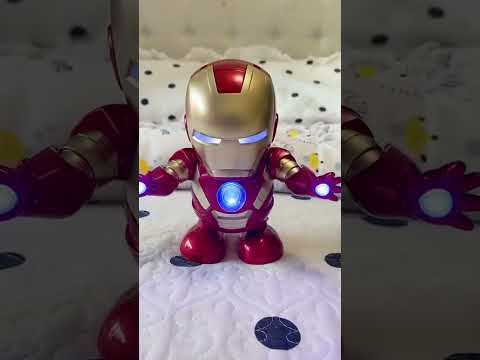 MAINAN ROBOT IRONMAN YANG BISA JOGET #robotironman #mainananak #mainanviral #mainan #mainanrobot