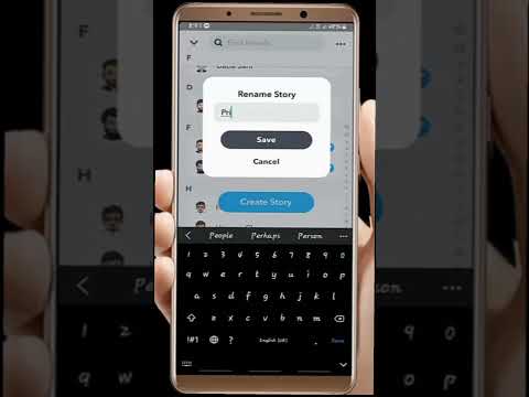 How to Make a Private Story on Snapchat 2025 #shorts