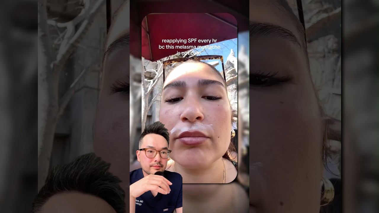 How to pick a sunscreen for melasma #dermatologist #skincare