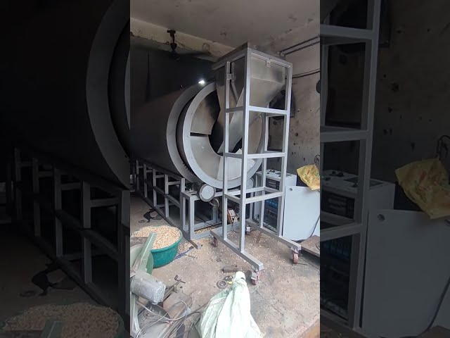 Rotary Drum Dryer - Moringa Leaves Dryer Machine Trader - Retailer from ...