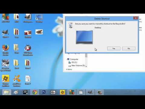 How Can I Make a Shortcut Icon for the Desktop on My PC? : Computer Icons & Desktops
