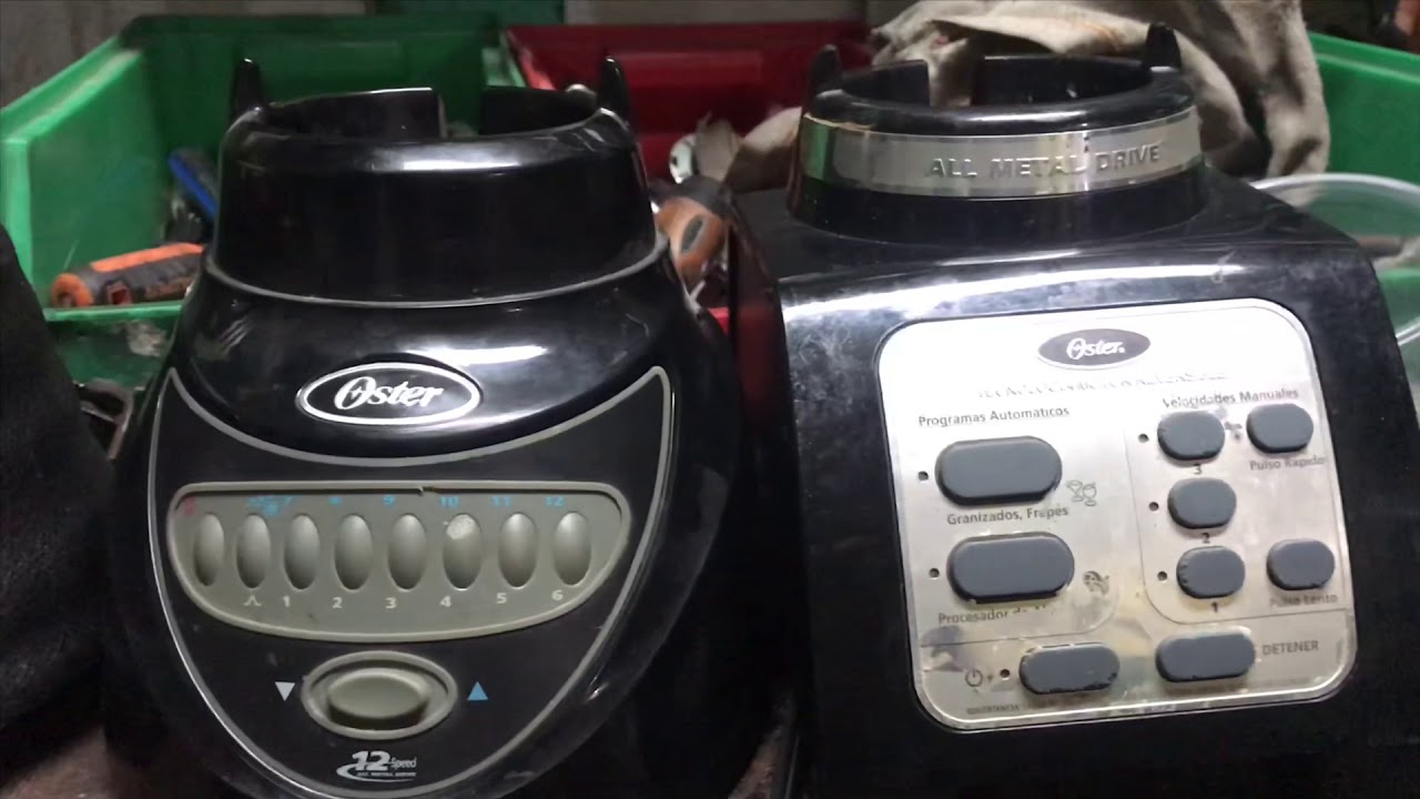 Cambio cuadro cople Oster reparar