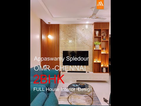 Interior Design I 2BHK Full House Interior I Appaswamy Spledour I OMR Chennai