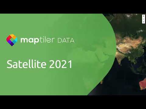 Satellite 2021: maps for apps and websites | MapTiler Data